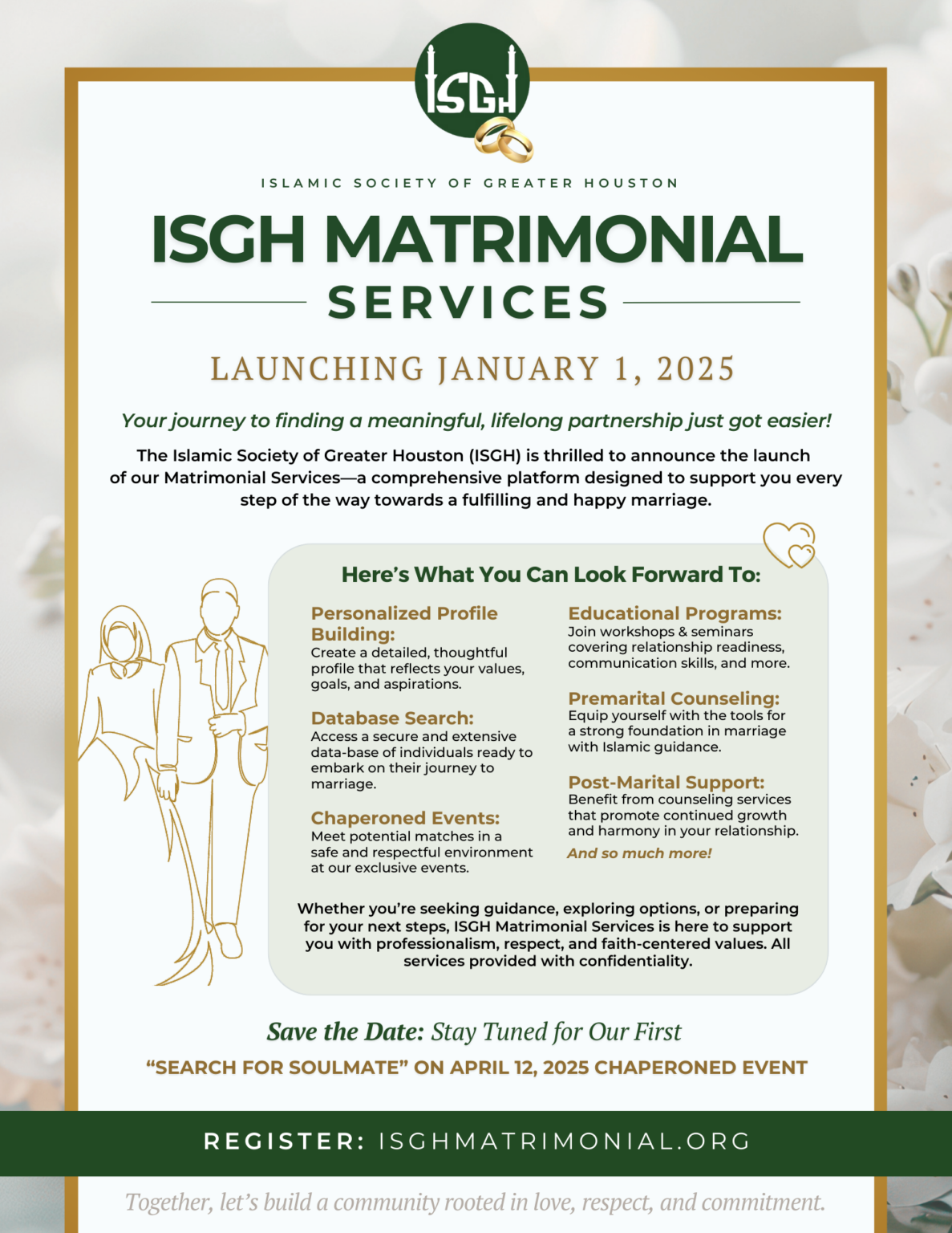 ISGH Matrimonial Services – Islamic Society Greater Houston